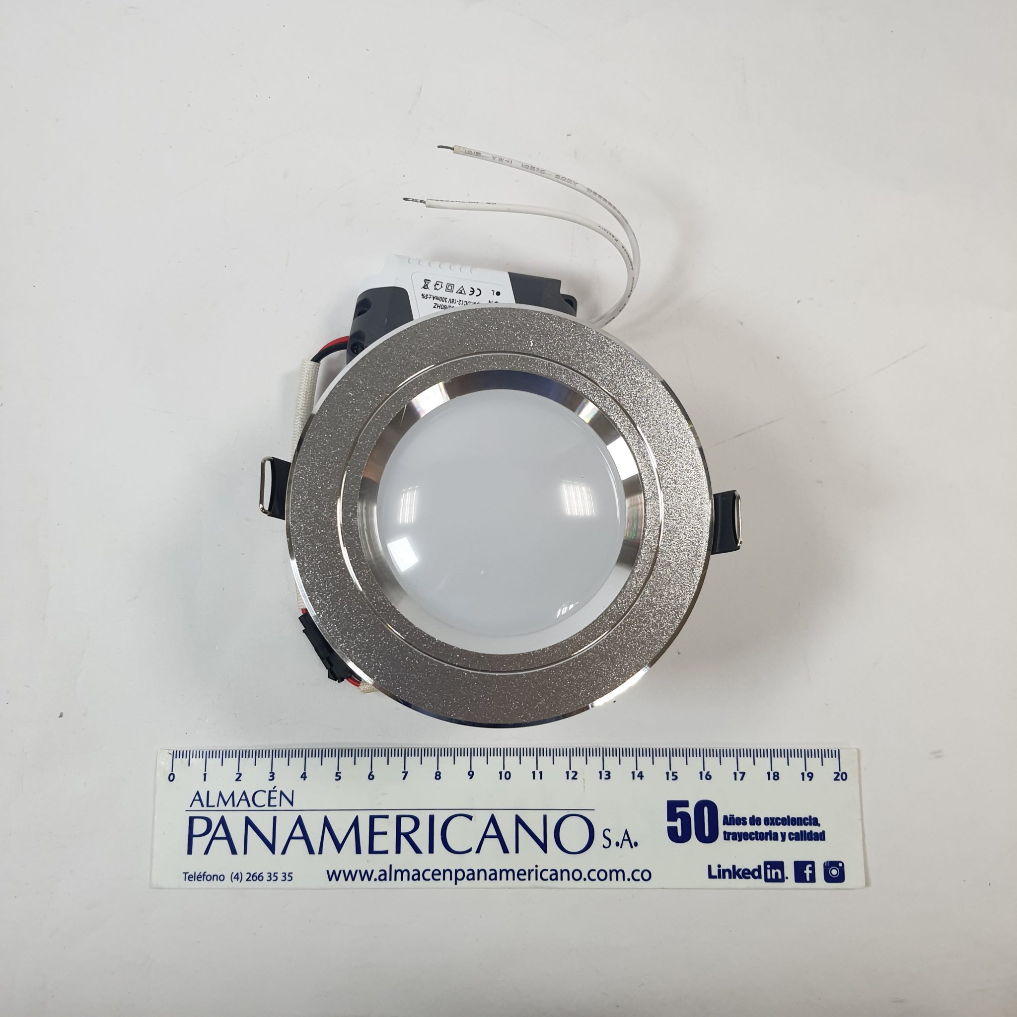 Bala LED redonda 5x1w Acrílico REF. SKRP30 | Almacén Panamericano